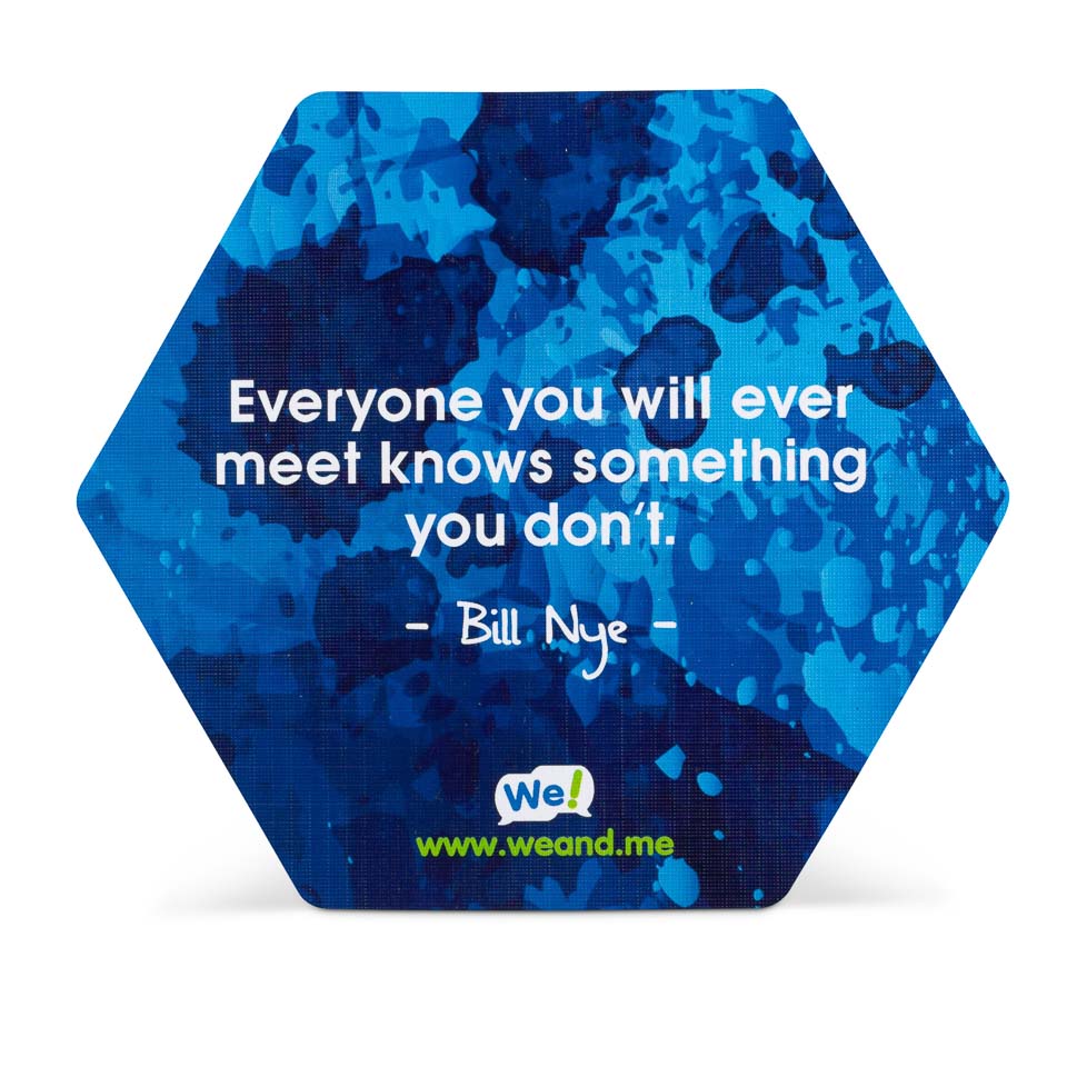 We! Engage Cards – We and Me